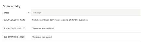 Customize The Orders Activity Log With Drupal Commerce 2 Flocon De Toile