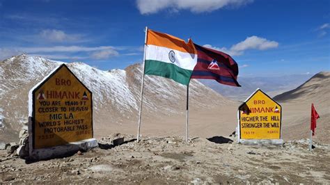 Worlds Highest Motorable Road Bro Opens Mig La Pass In Ladakh