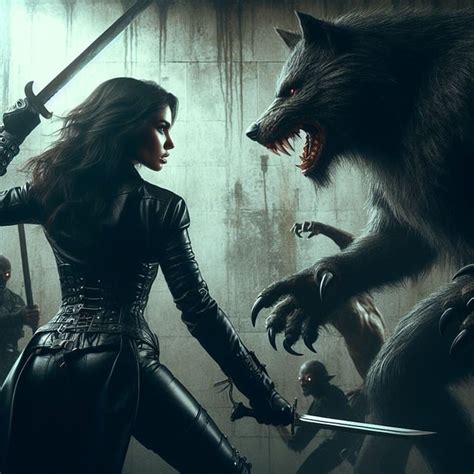 Download Werewolf Predator Wolf Royalty Free Stock Illustration