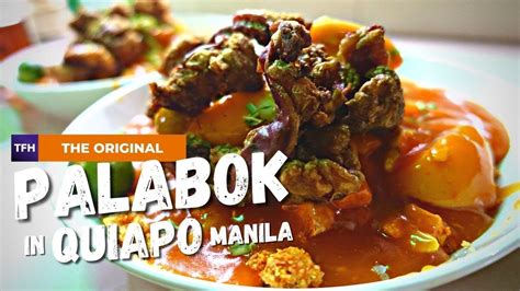 Legendary PANCIT PALABOK ng QUIAPO Manila l PASTORA | Chicharon l Tours From Home - YouTube