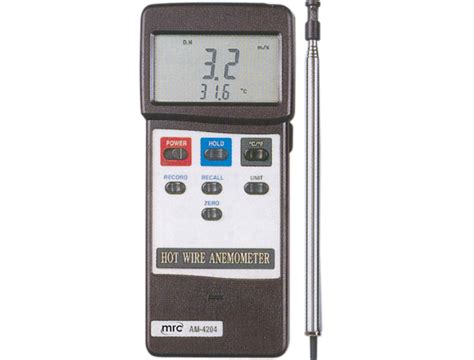 hot wire anemometer