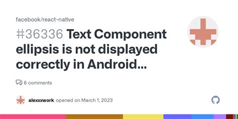 Text Component Ellipsis Is Not Displayed Correctly In Android Sometimes The Three Dots Are Cut