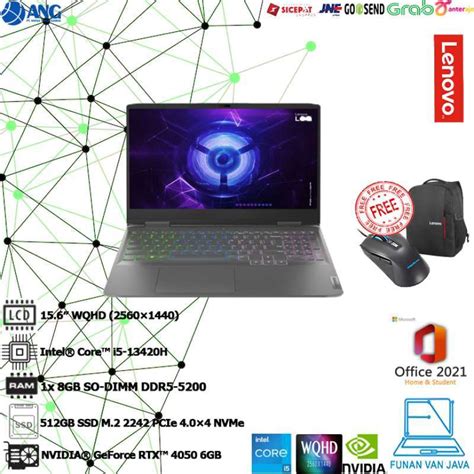 Jual Lenovo Loq Irh Xv Hid Core I H Gb Gb Ssd Rtx Gb Wqhd Hz Win