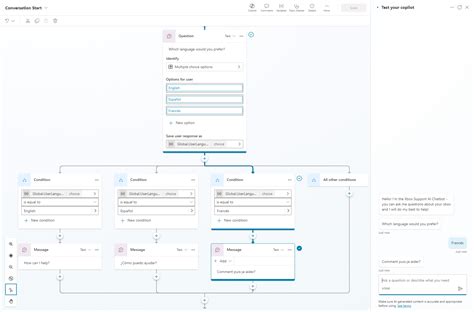 Using Generative Answers To Provide Translations For Responses In