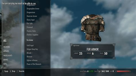 Fur Armor Skyrim Id Spawn Commands Value And Weight Tbm Thebestmods
