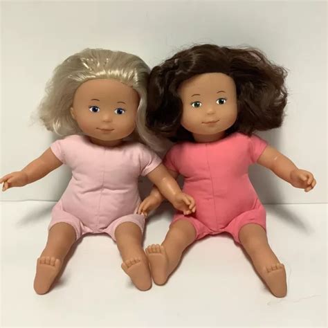 Corolle Doll Lot 13 Nude Florolle Dolls Jasmine And Eglantine Soft Body No Outfit 23 79