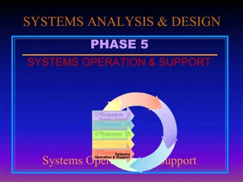 Ppt Systems Analysis And Design Powerpoint Presentation Free Download Id6280342