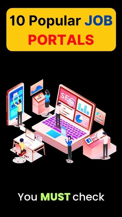 10 Popular Job Portals Coding Job Jobsearch Programming Cse Computerscience Jobs Youtube