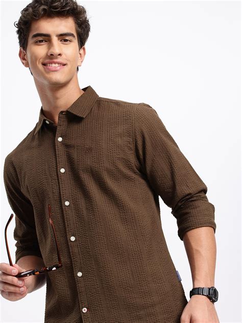 Buy Aeropostale Pure Cotton Seersucker Casual Shirt Shirts For Men