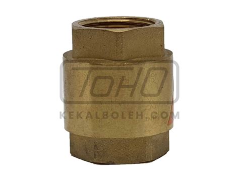 ANA Nylon Disc Brass Spring Check Valve 弹簧铜仄哇 Kekalboleh Sdn Bhd