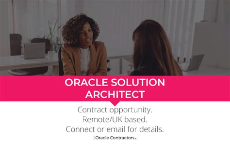 Oracle Oraclejobs Oracle Contractors