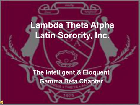 Lambda Theta Alpha Latin Sorority Inc
