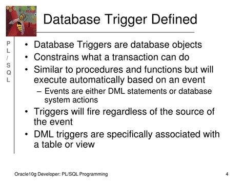 Ppt Oracle10 G Developer Plsql Programming Powerpoint Presentation Id3064795