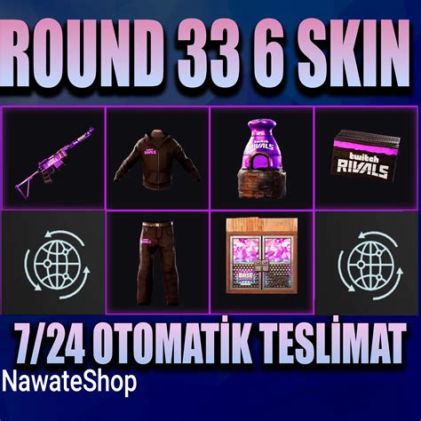 rust İlan pazarı 14 skin ⭐round 32 rust twitch drops