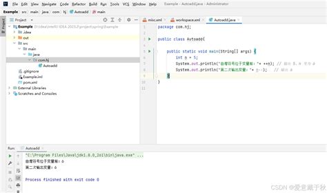 Java自增和自减java 自增 Csdn博客