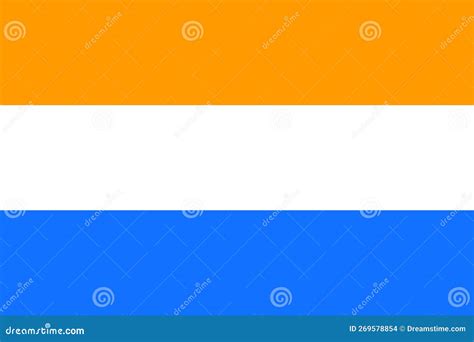 Prince Flag Dutch Stock Illustration Illustration Of Prince 269578854