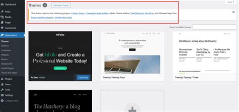 Installing Required Plugins Wp Docs