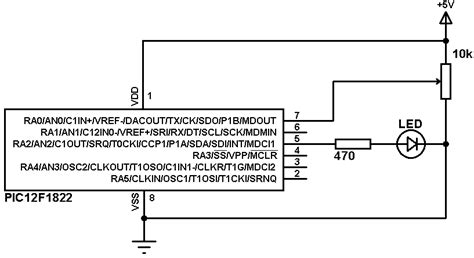 PIC12F1822 ADC And PWM Modules
