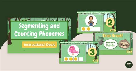 Segmenting Words Teaching Resources Teach Starter