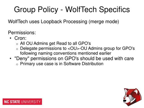 Ppt Wolftech Active Directory Ou Administration Powerpoint