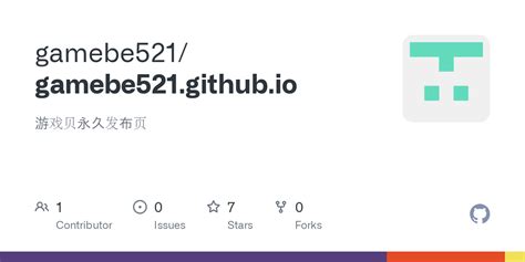 Pull Requests · Gamebe521 · Github