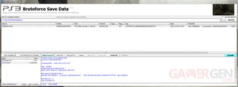 PS3 Bruteforce Save Data 3 8 13 Gestion Des Sauvegardes De Jeux PS3 GAMERGEN COM