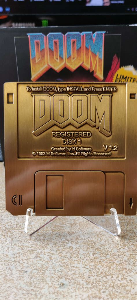 So Youve Seen The Metal Doom Key Card But Have You Seen The Floppy