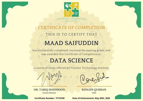 Maad Saifuddin On Linkedin Datascience Machinelearning Fti