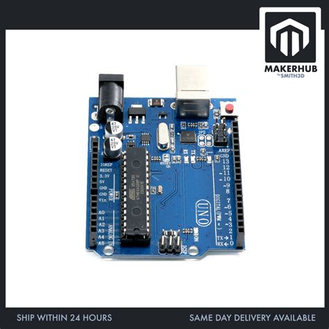 [dip] arduino uno compatible dip uno r3 with atmega328p plug and play