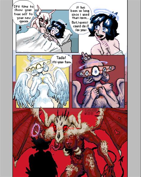 Lucifer And Azazel Helltaker Drawn By Cugu00 Danbooru