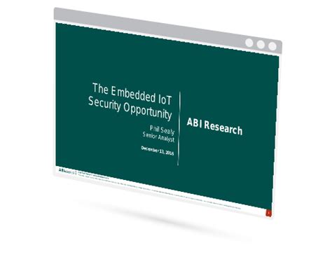 The Embedded IoT Security Opportunity