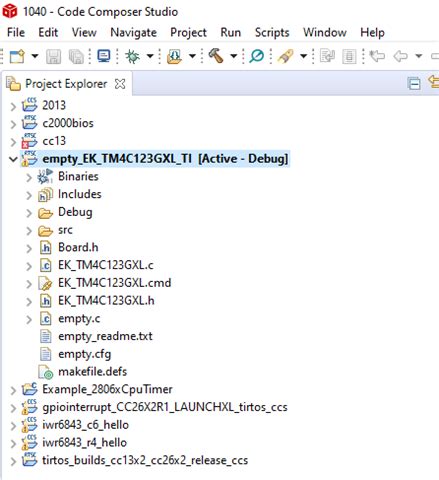 TM C GH PM TI RTOS For Tiva C Needs To Be Installed To Eclipse Environment Arm Based
