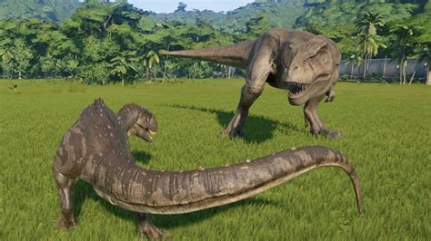 Majungasaurusmodified Vs T Rex Spinosaurus I Rex Suchomimus