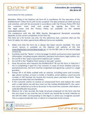 Fillable Online Instructions For Completing The Form Fax Email Print PdfFiller