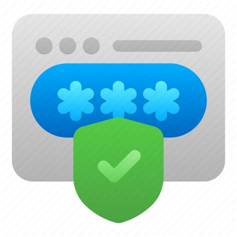 Password Protected Security Online Login Checkmark Icon Download