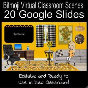 Bitmoji Classroom Slides EDITABLE By Teaching With Texas Class TpT