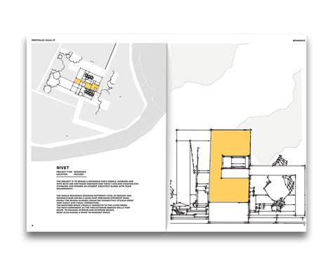 Architectural Internship Portfolio Behance