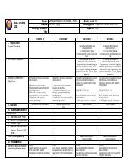 Dll Css Week 1 Docx DAILY LESSON LOG Babe SAMAL NATIONAL HIGH Babe MAIN Teacher Juanito