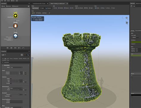 Spawn Leaves On One Side Of Mesh Normal Speedtree Unity Discussions