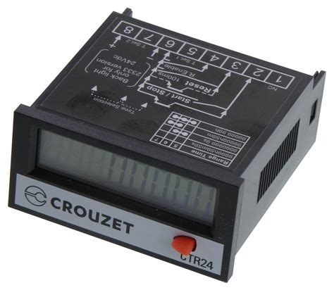87622162 Crouzet Counter Hour Meter Digital