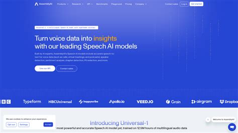 with assemblyai s industry leading speech ai models transcribe speech