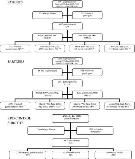 Response Rates Of Patients Partners And RDD Control Subjects Download Scientific Diagram