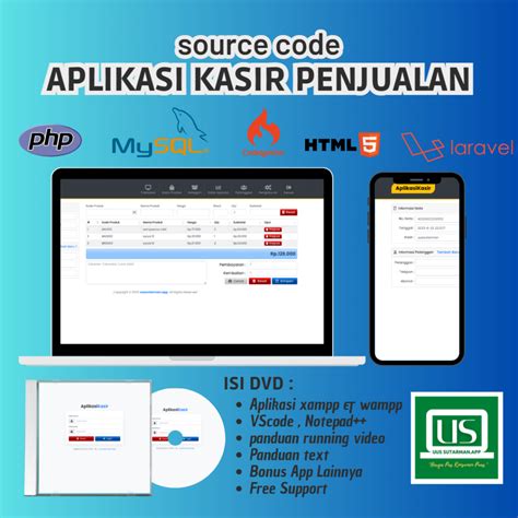 jual aplikasi penjualan kasir berbasis web php native shopee indonesia
