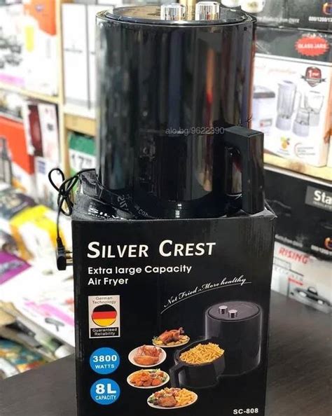 Голям Фритюрник с горещ въздух 8 литра Silver Crest Еър Фрайър Фритюрници Смолян Гар