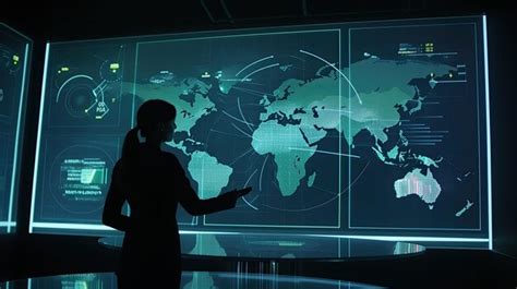 premium ai image big data and analytic visualization technology