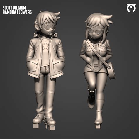 Scott Pilgrim 3d Models Download Creality Cloud