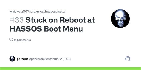Stuck On Reboot At Hassos Boot Menu · Issue 33 · Whiskerz007proxmox