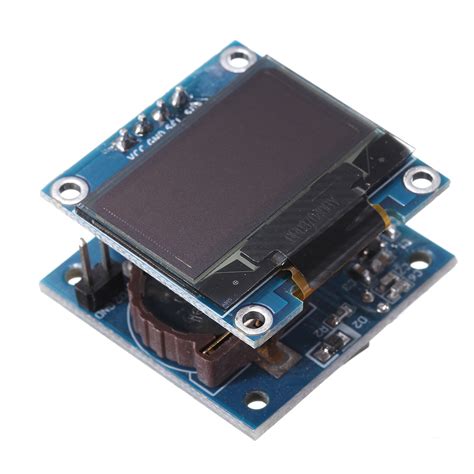 Esp8266 0 96 Inch Oled Display Wifi Clock Module Ssd1306 Esp 12f Usb 5v Power Supply