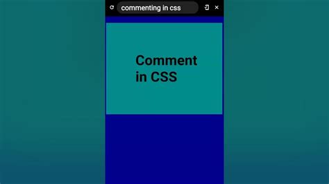 How To Add Comments In Css Howtoaddcommentsincss Shorts Csscomments Youtube