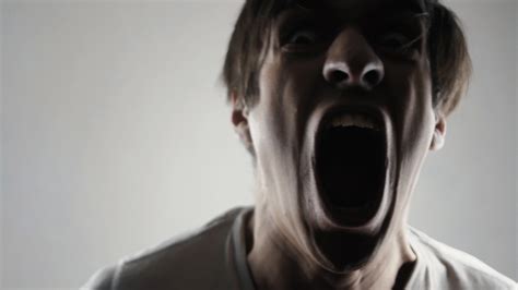 Person Screaming